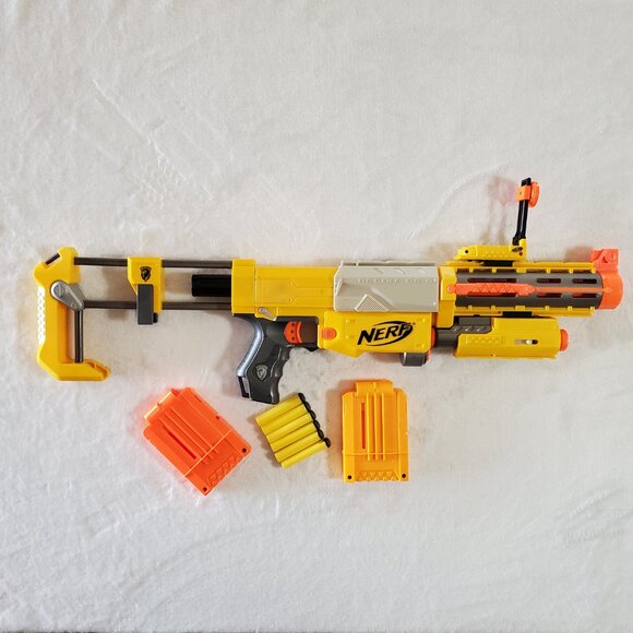 Nerf | Toys | Nerf Cs6 Recon Blaster Gun With 6 Darts Attachments ...